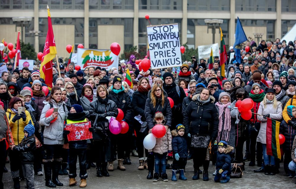 ALGIMANTAS RUSTEIKA: Šiandien atgimė šventas žodis MES – LIETUVA PIRMIAUSIA